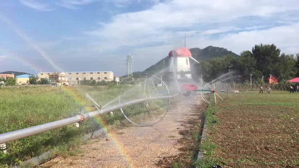 China Motor Driving Side Roll Irrigation System Equipment With Strong ...