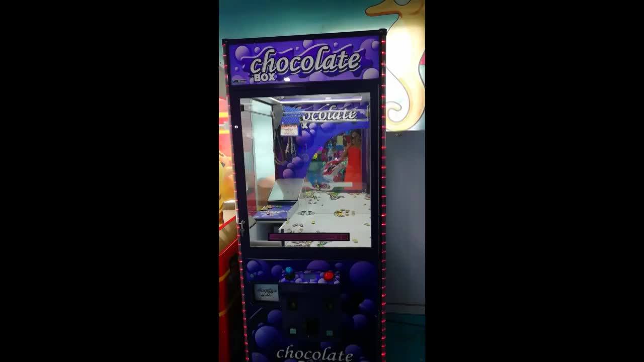 Neofuns High Quality Coin Operated Candy Ice Cream Chocolate Claw Crane ...