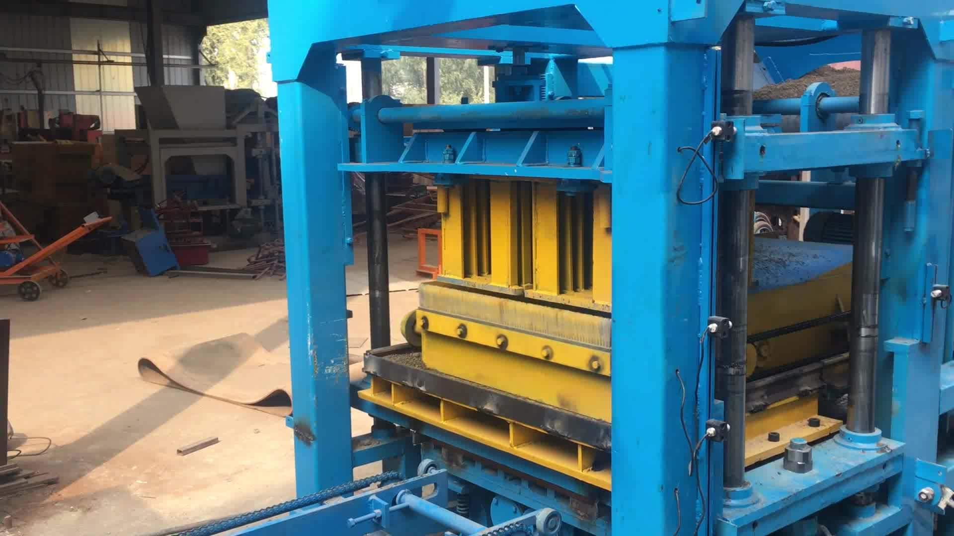 Concrete Interlock Paving Hollow Block Brick Paver Making Machine Price ...