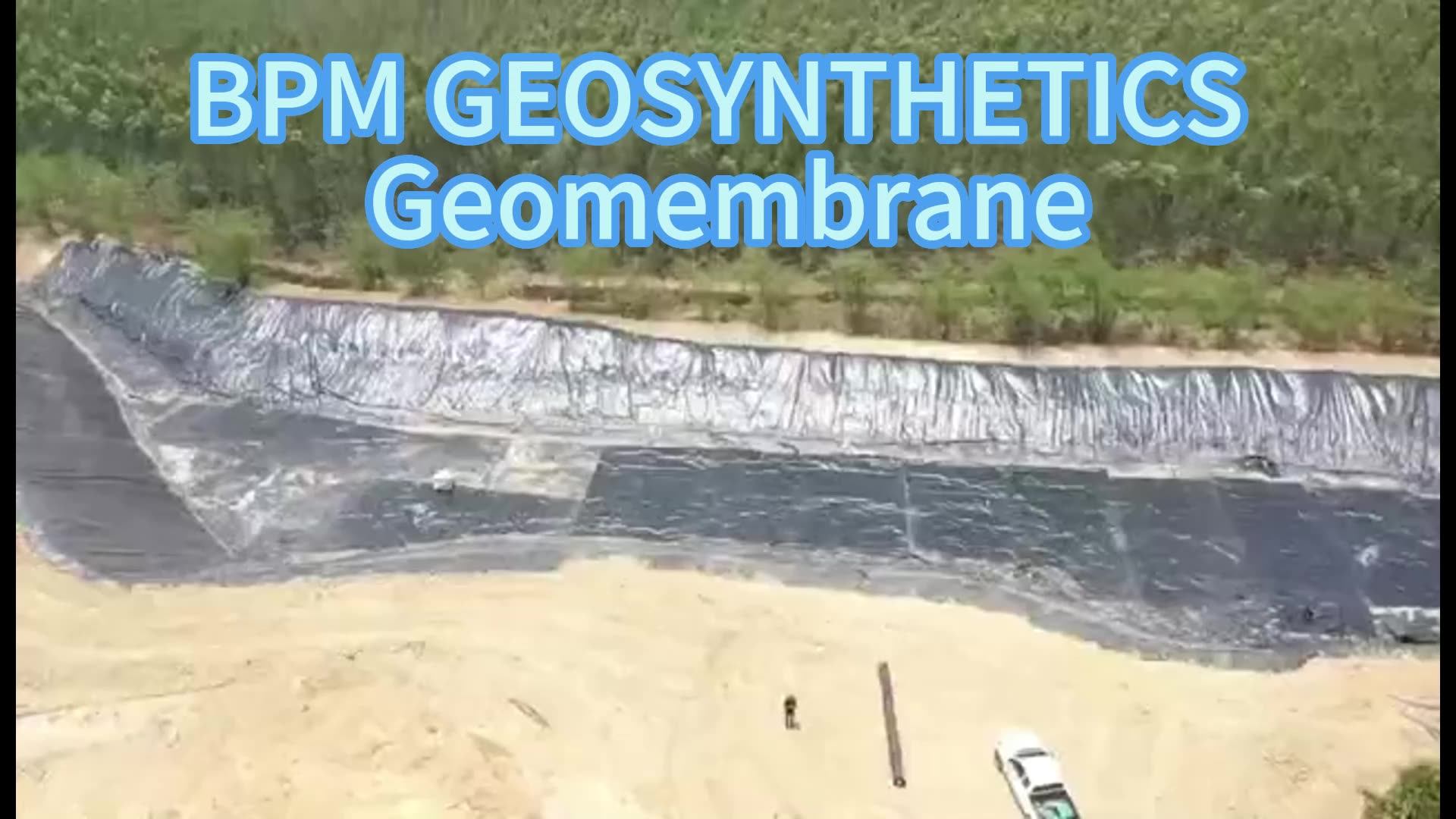 Hdpe Sheet Membrane Heavy Duty Plastic Pond Liner High Density ...