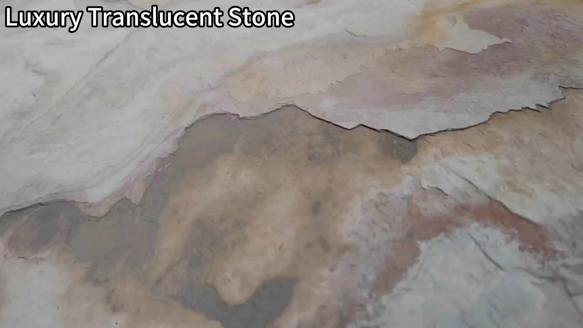 Luxury Stone Translucent Quartzite Stone Wall Veneer Large Size Natural ...