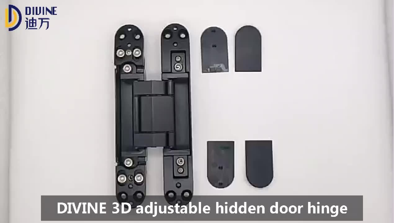 Divine 3 Way Adjustable Concealed Hinges Heavy Duty Hidden Invisible ...