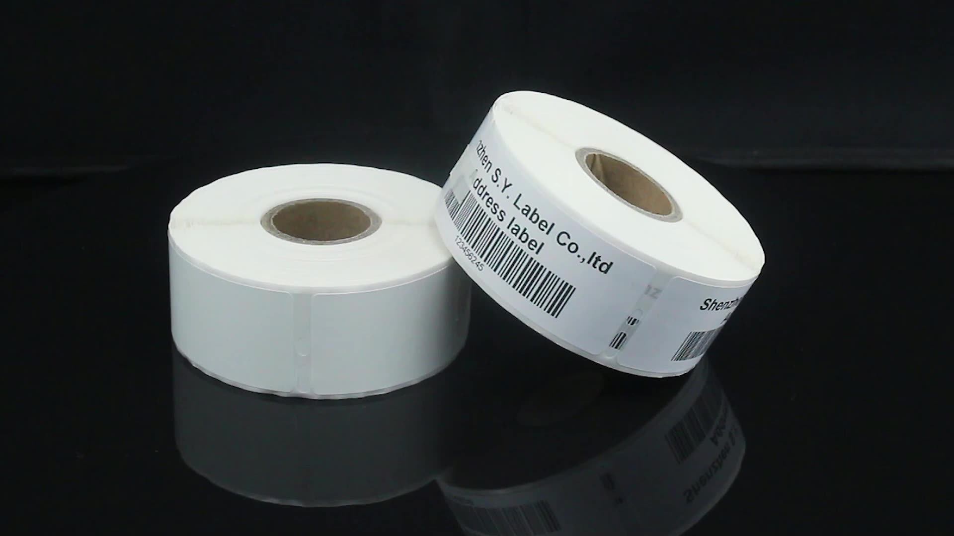 Dymo 30252 1-1/8" X 3-1/2" Compatible For 450 Turbo 4xl Printer Self ...