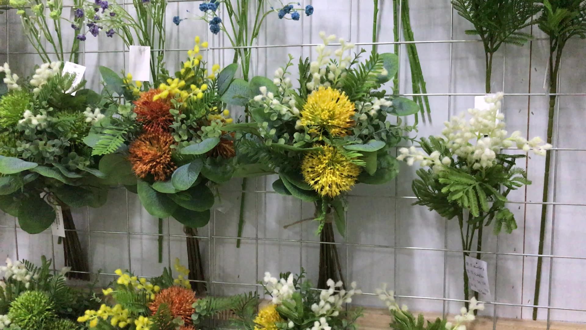 High Quality Single Stem Flower Silk Roses Backdrop Wedding Home Decor ...