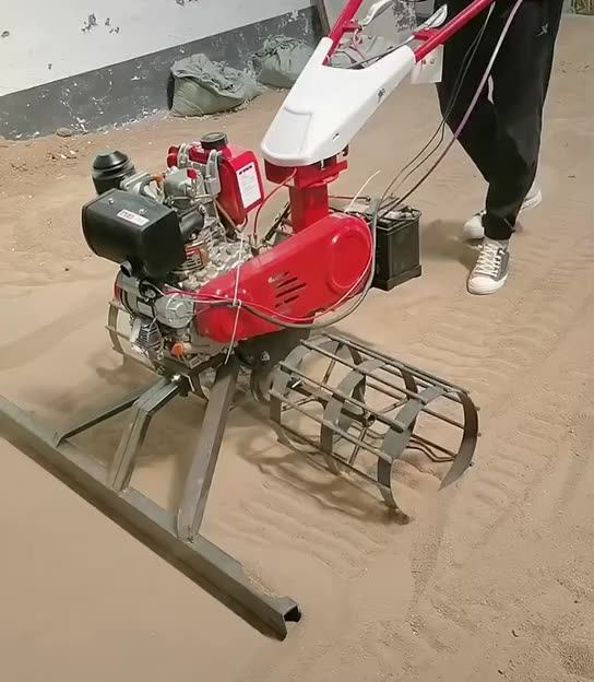 Asphalt Paver Machine Hand Push Formula Electric Concrete Paver ...