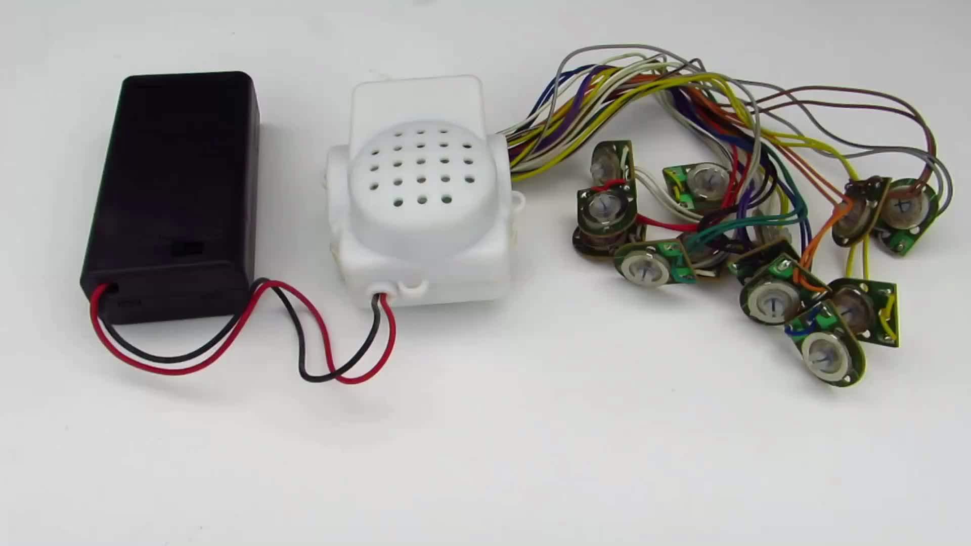 Abs Plastic Material Electronic Pre-record Mp3 Audio Musical Chip ...