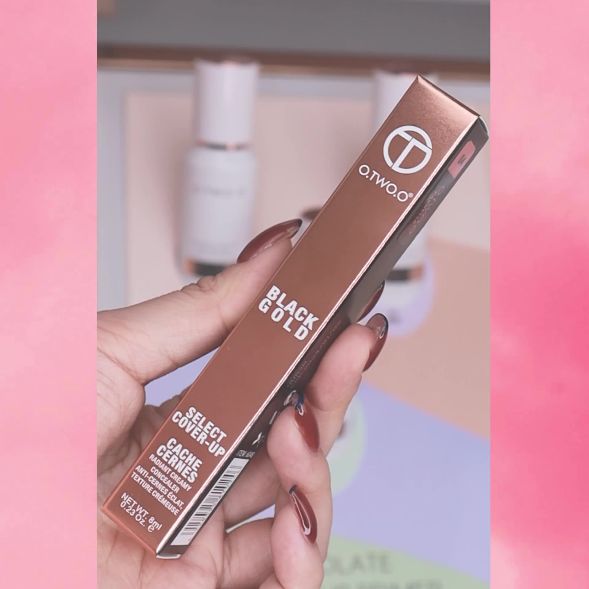 O.two.o Face Liquid Concealer Full Coverage Waterproof Oil Control ...