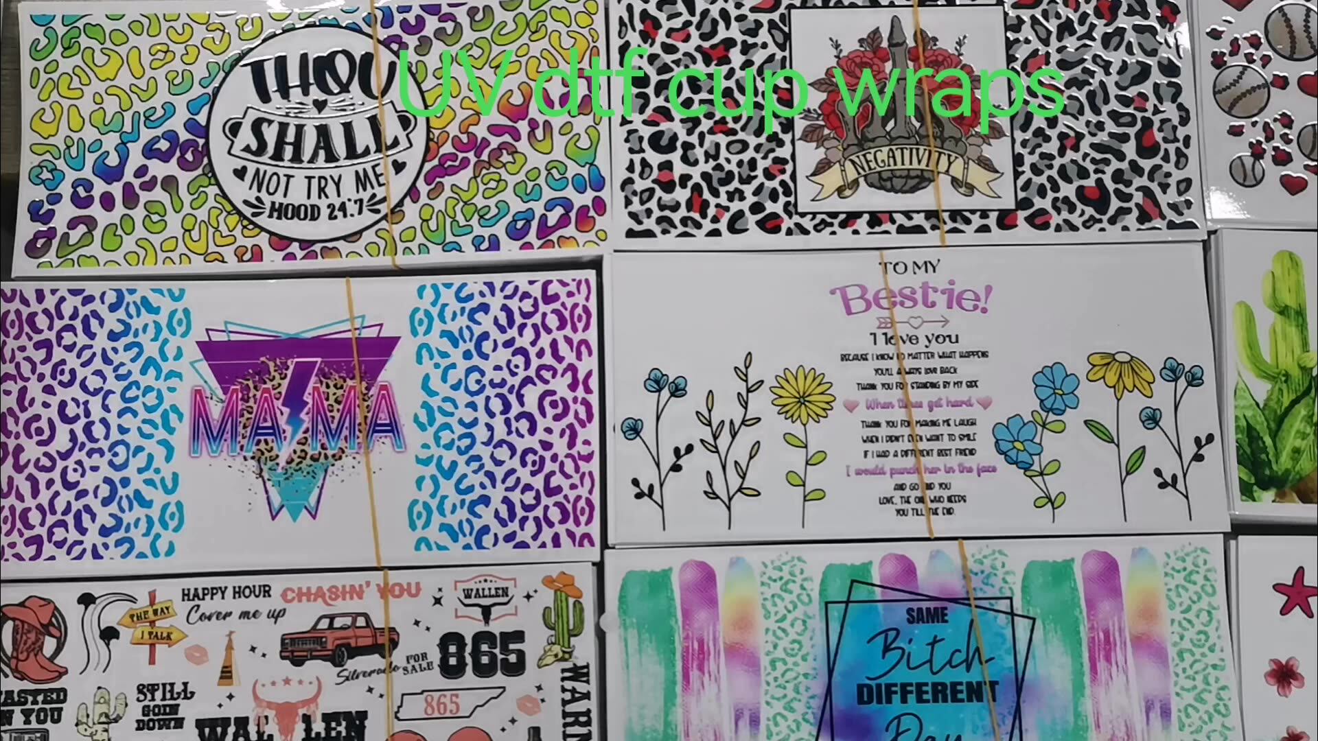 Fruits Uv Dtf Cup Wrap Transfers,Skinny Tumbler 16oz 20oz 3d Ready To ...