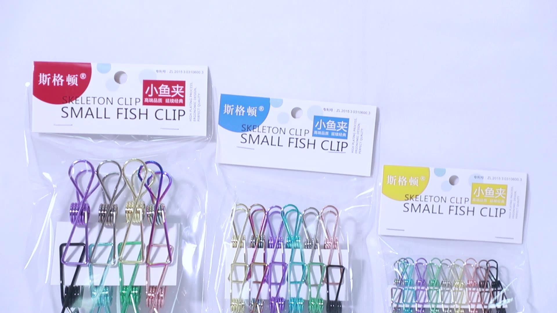 Wholesale Personalized Colorful Stainless Steel Small Fish Clip Clothes ...