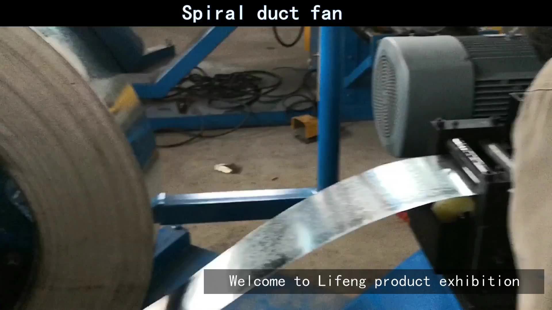 Hvac Galvanized Sheet Spiral Round Duct Forming Machine Automatic Duct ...