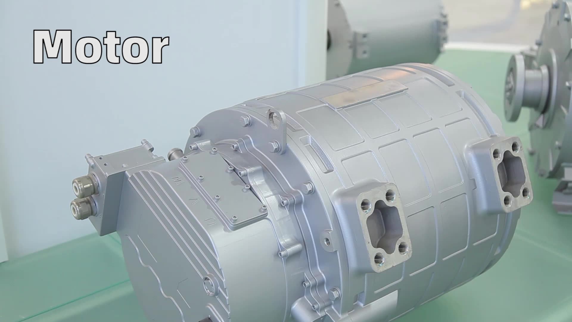 Brogen 60kw 120kw Pmsm Ev Car Motor Kit Electric 6-12m Bus E-axle ...