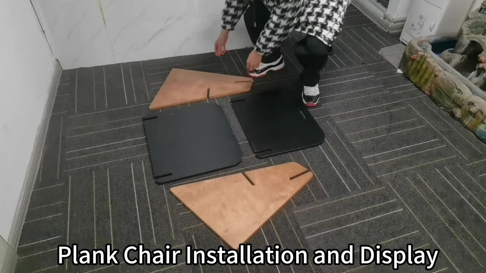 Wooden Panel Chair,Leisure Chair,Modern Simple Style,Suitable For Home ...