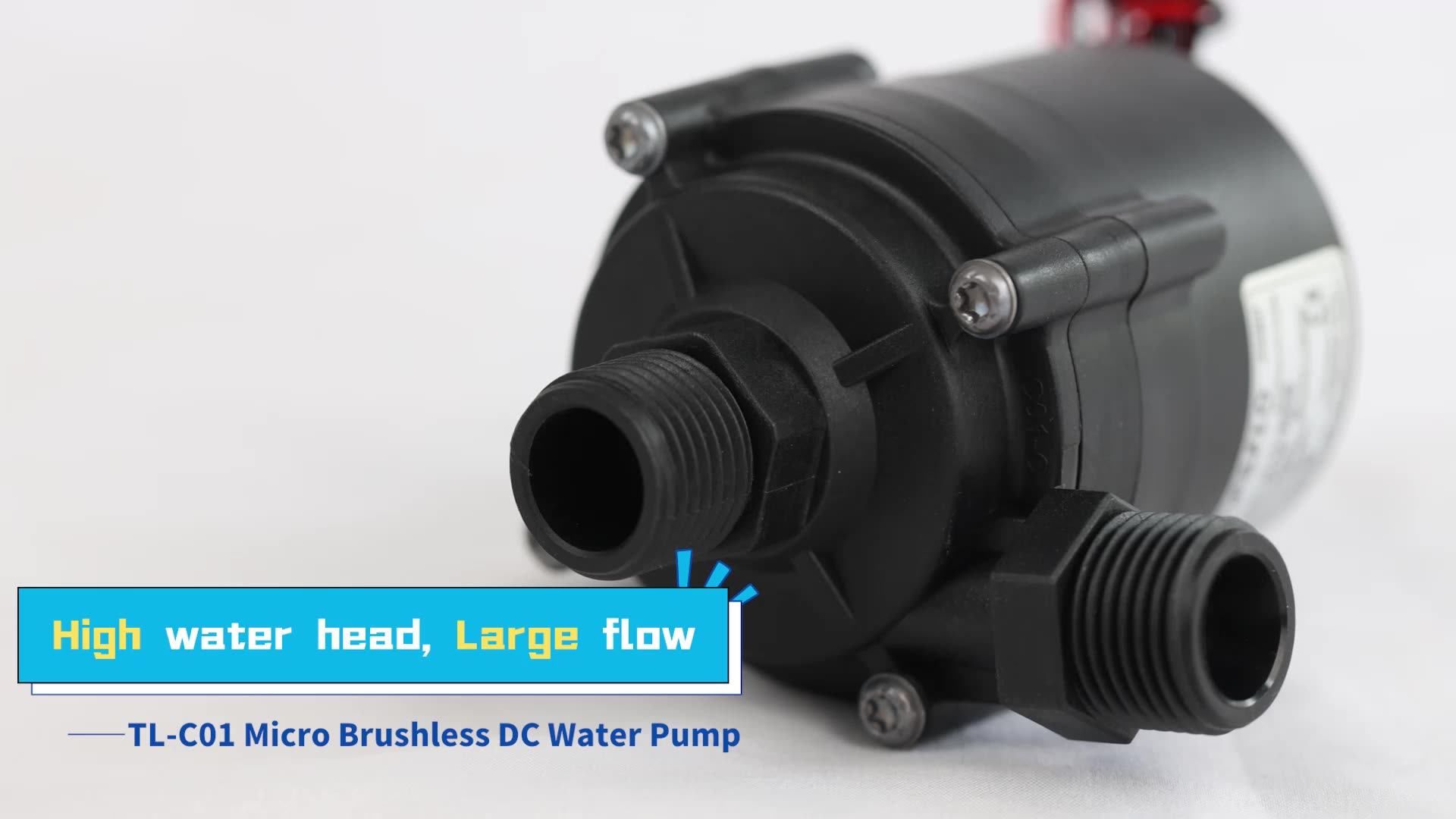 Mini Brushless 24v 12v Home Use Dc Pump Domestic Water Pressure Booster ...