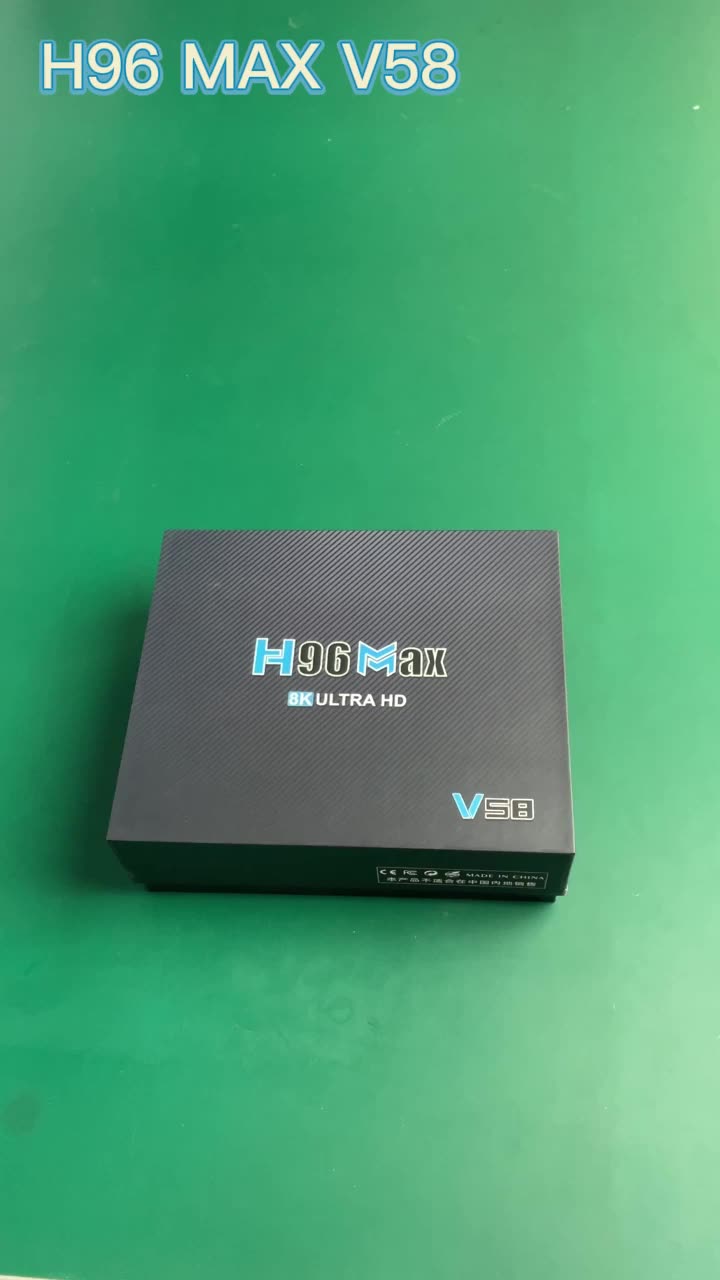 Rockchip Rk3588 Tv Box Dual Wifi Wifi6 Bt5.0 Box H96 Max V58 Android 12 ...