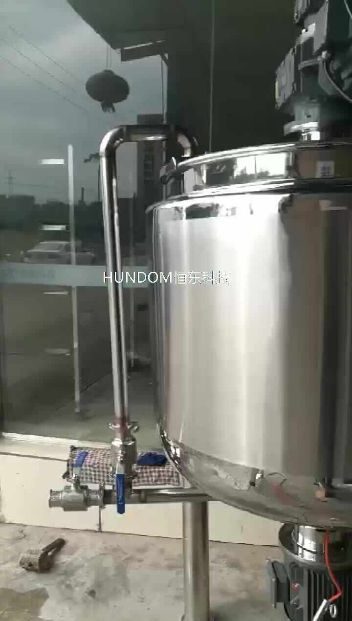 100 200 500 3000l Steam Heating Cooling Stainless Steel Double Jacketed ...