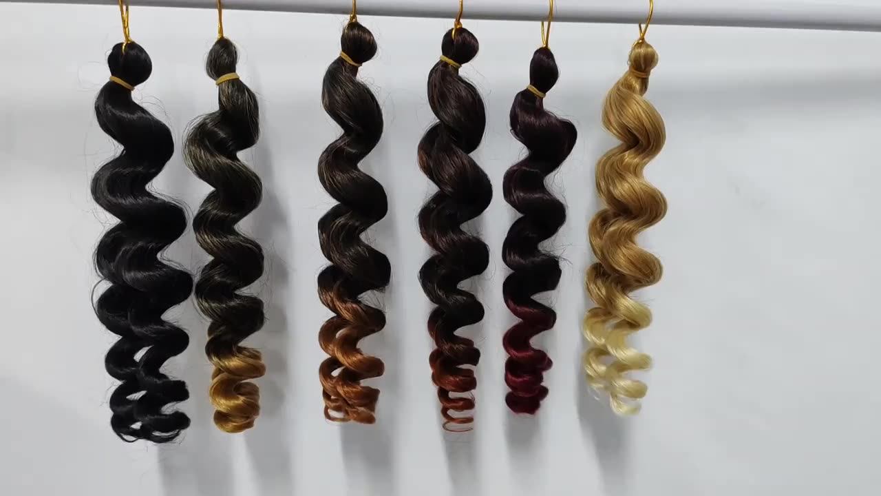 Ocean Wave Crochet Hair 8 Inch Water Wavy Crochet Braids Deep Twist ...