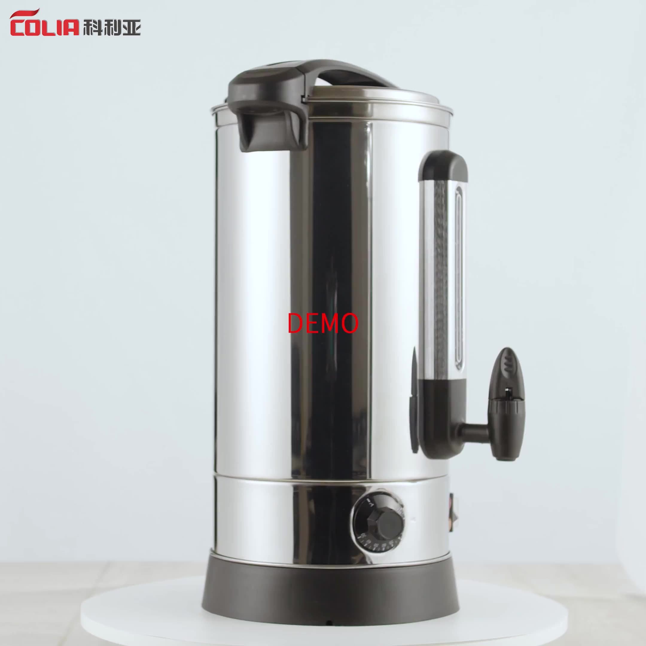 Stainless Steel Electric Catering Urn 15 L Hot Water Boiler Or Kettle ...