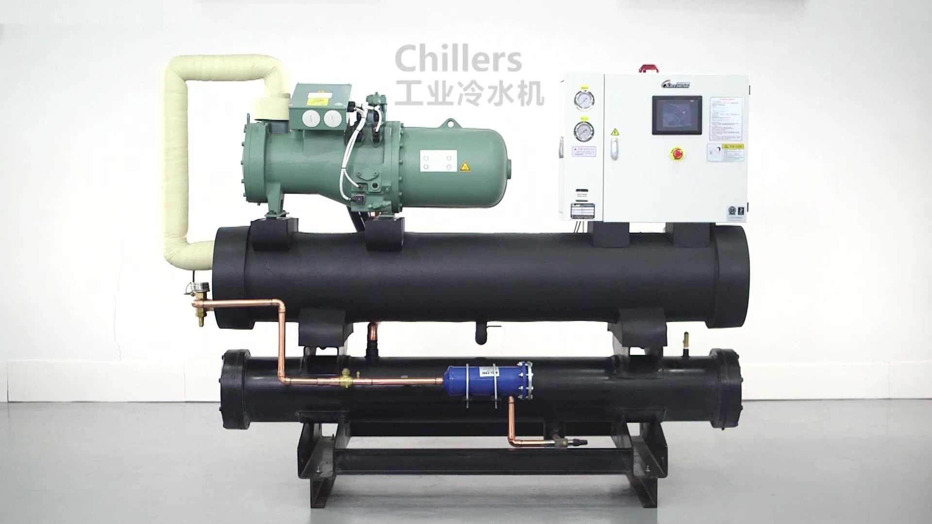 20 Ton Scroll Box Type 20hp Air Cooled Water Chiller For Industrial ...