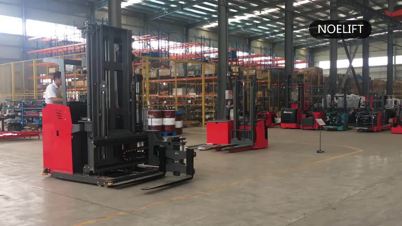 7m Very Narrow Aisle Warehouse Equipment 1500kg Full Electric Pallet ...