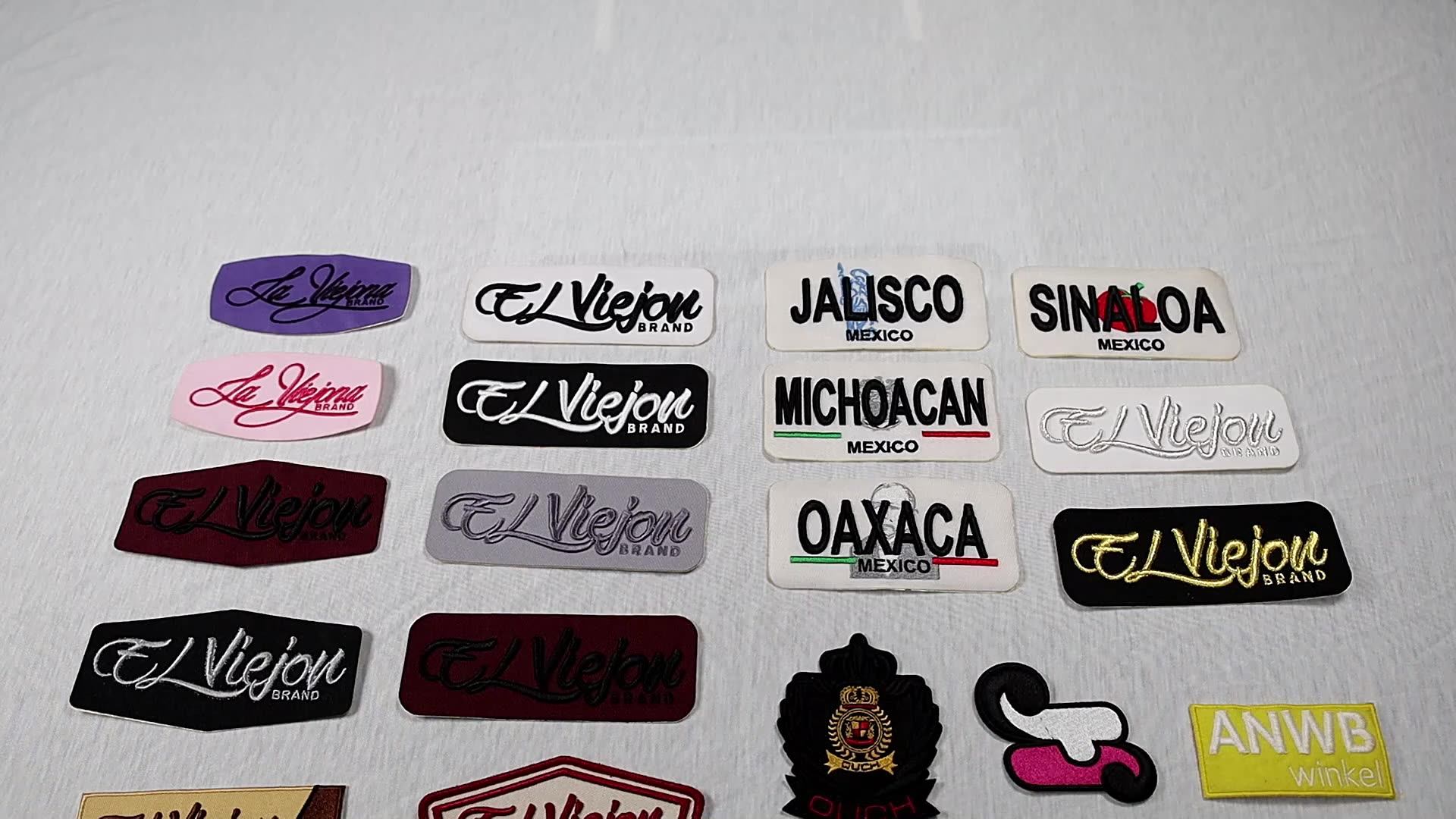 Auto-adesivo Indumento Del Ricamo Distintivo Personalizzato 3d Nome ...