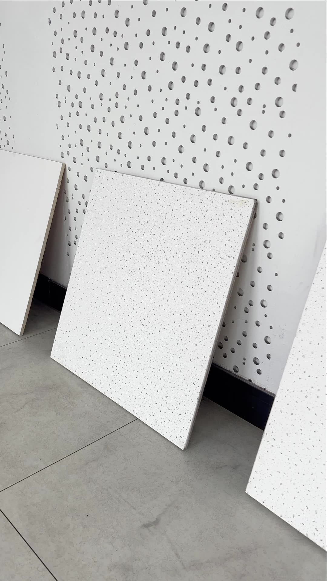 Kente False Ceiling Acoustical Mineral Fiber Board Office Plain ...