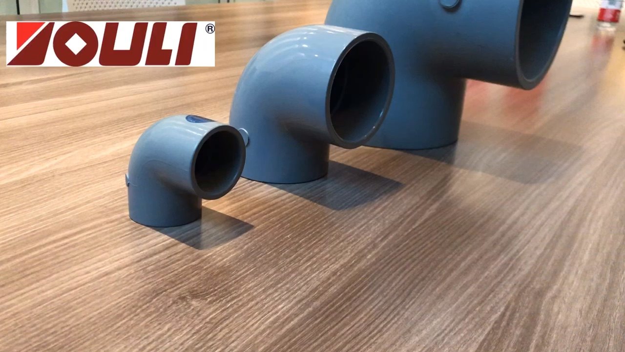 Pvc Fittings Elbow Cpvc 90deg & 45deg Elbow Din And Astm Available ...