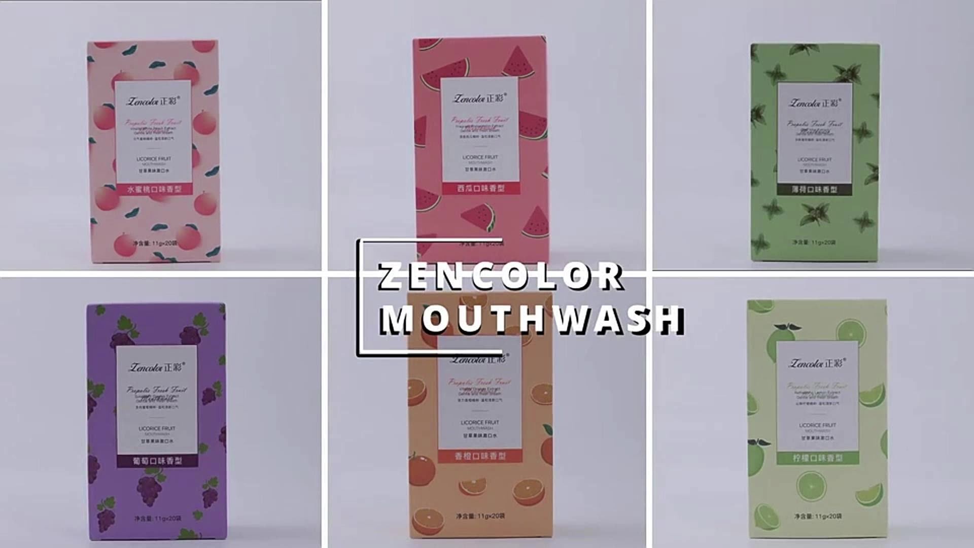 Anticavity Portable Eco Friendly Teeth Aid Mouthwash Natural Mouthwash ...