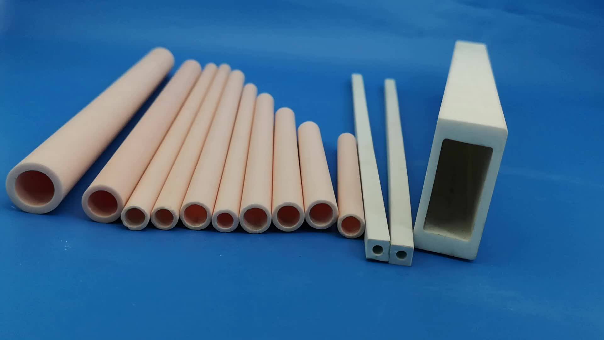 Refractory Industrial Electrical Insulation Alumina Ceramic Tubes - Buy ...
