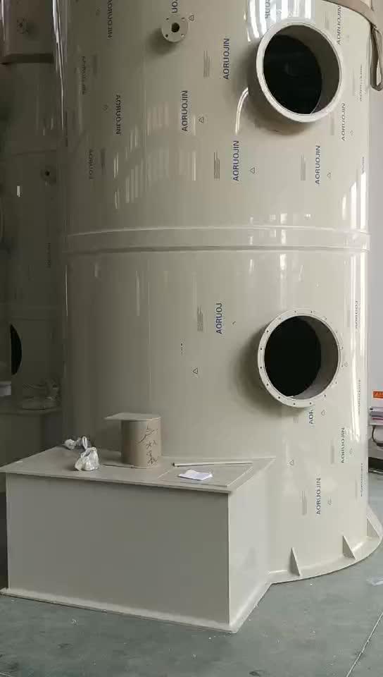 Industrial Waste Gas Purification Column/spray Tower - Buy Stripping ...