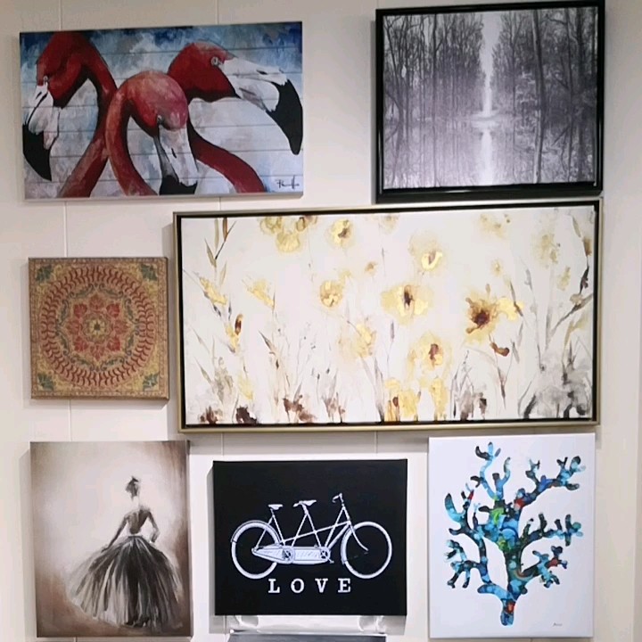 Picture Frame Paper Art Photo Frames Set Double Sided Glass Digital ...