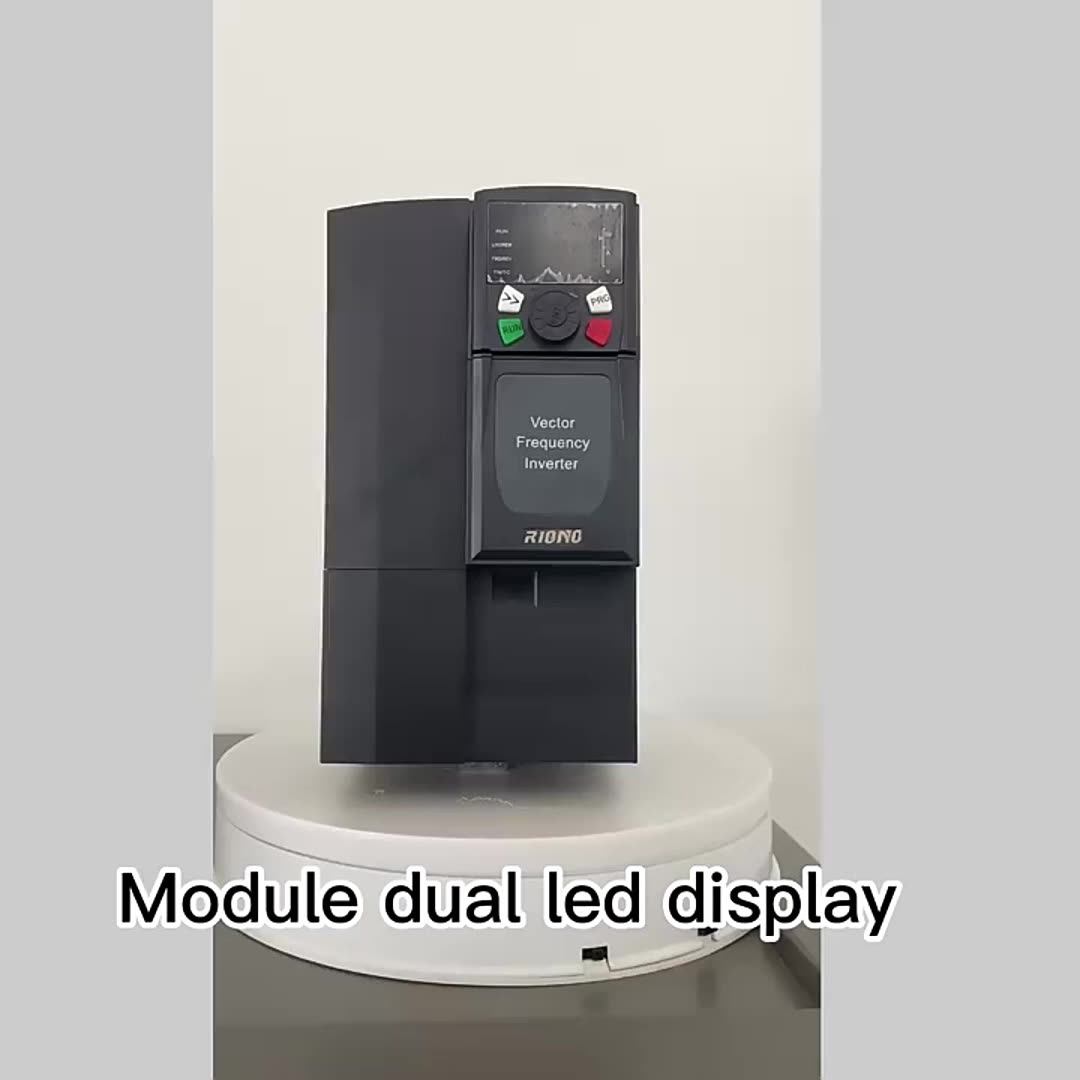 Riqno A800 220v 3 Phase Frequency Converter Dual Display Module Design ...