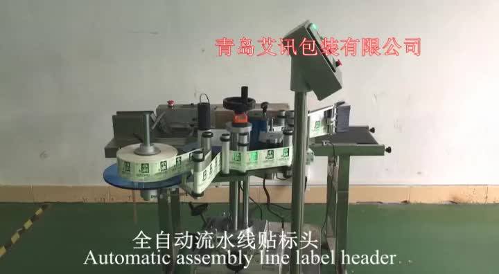 Automatic Sticker Polybag Labeling Machine - Buy Labeling Machine ...
