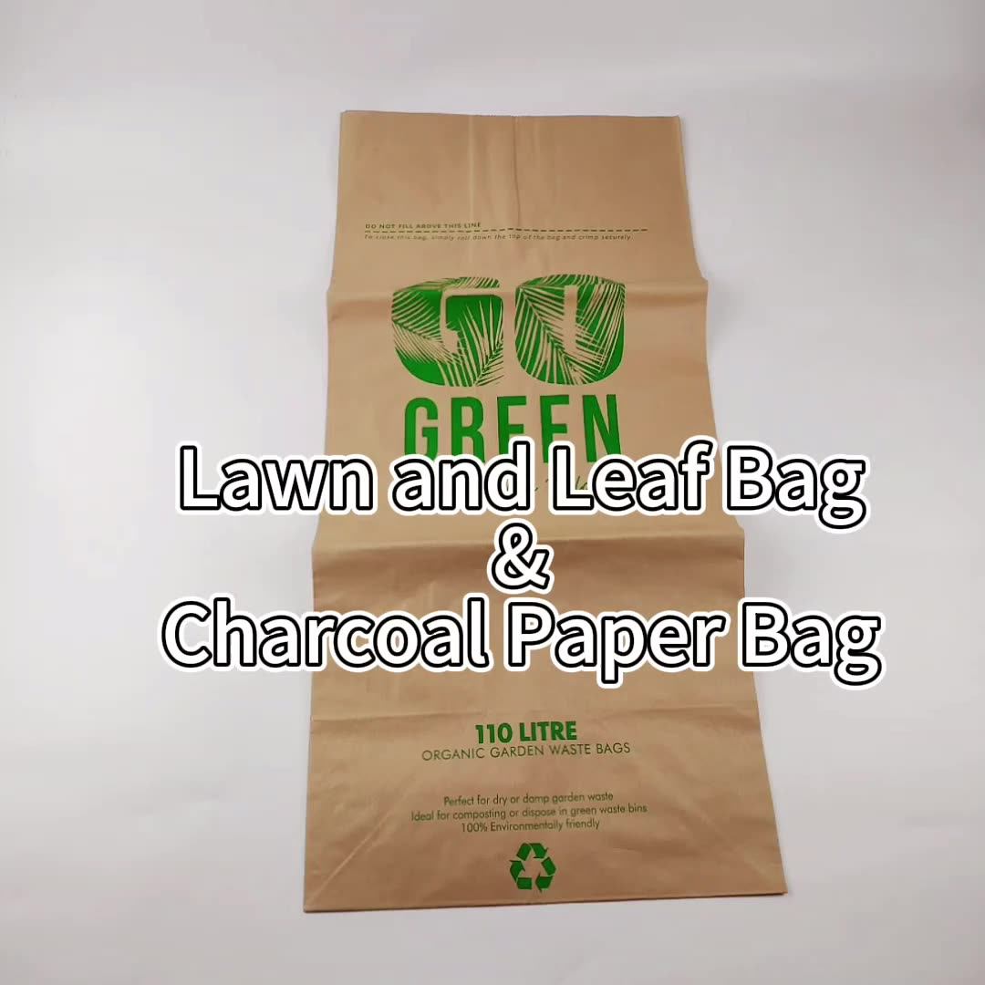 Eco-friendly Custom Logo Heavy Duty Large Paper Tear Resistant Grass ...