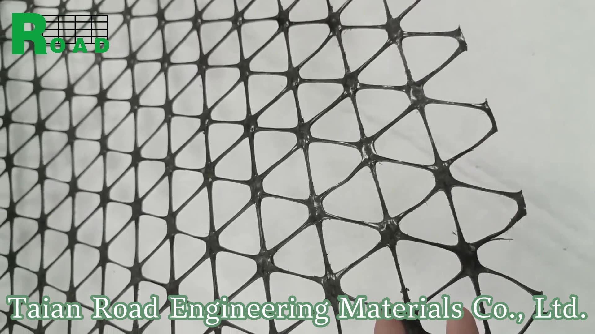 Tx150 Tx160 Geomalla Triaxial Geogrid High Quality Polypropylene ...