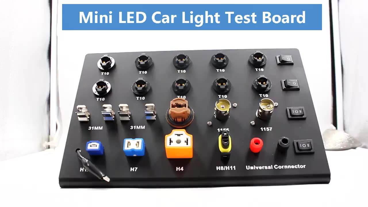 Fsylx 110v 220v 265v 12v Auto Lamp Tester H4 H7 Led Headlight T10 T20 ...