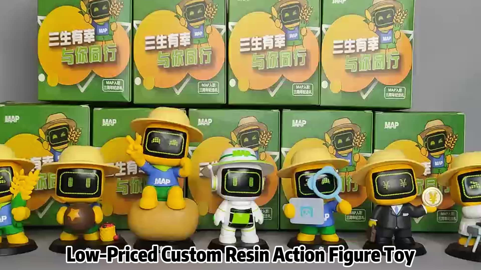 Customizable Anime Style Cartoon Themed Action Figure Toys 3d Resin ...