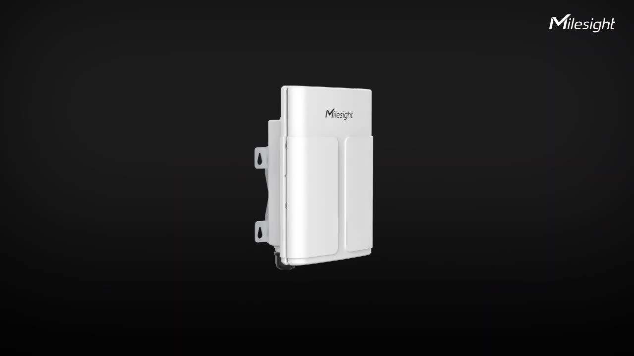 Milesight Long Range Rf 433mhz 900 Mhz 868mhz Lorawan Gateway With Low ...