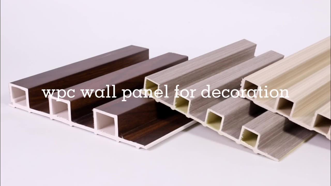 Panneau Mural En Pvc Exterior Wall Cladding Fluted Panel Pvc Wpc Panel ...