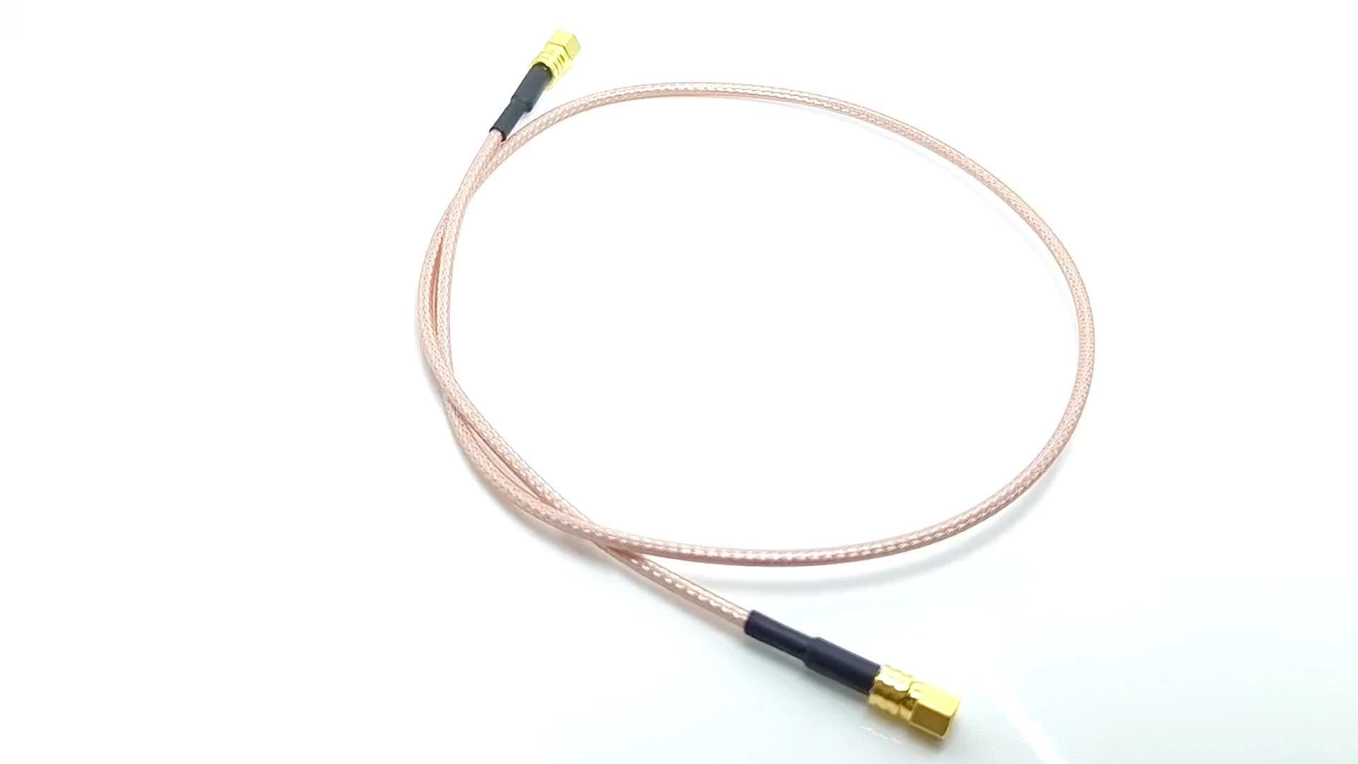 Smc Female To Smc Female Jack Straight Rf Cable Assembly Pigtail ...