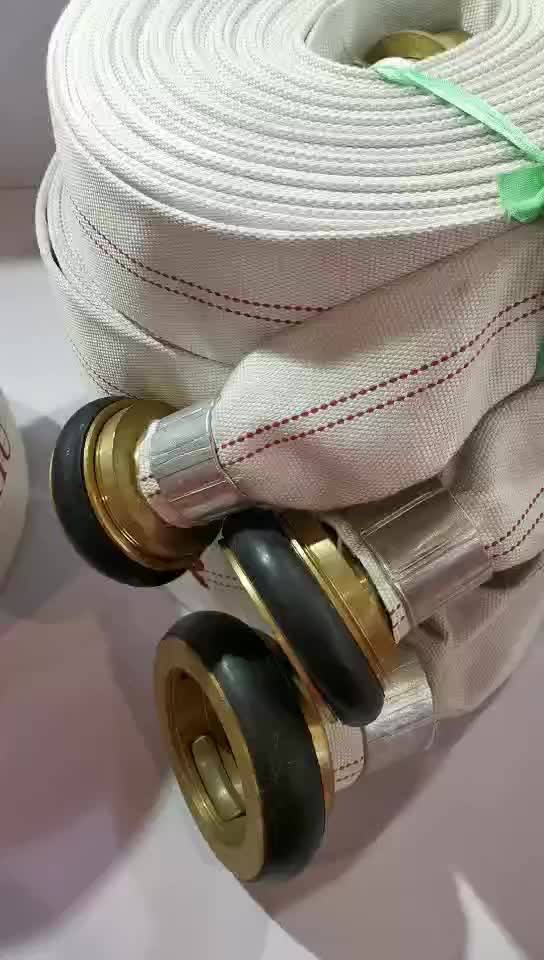 Double Jackets Rubber Fire Hose For Fire Fighting Equipment Different ...