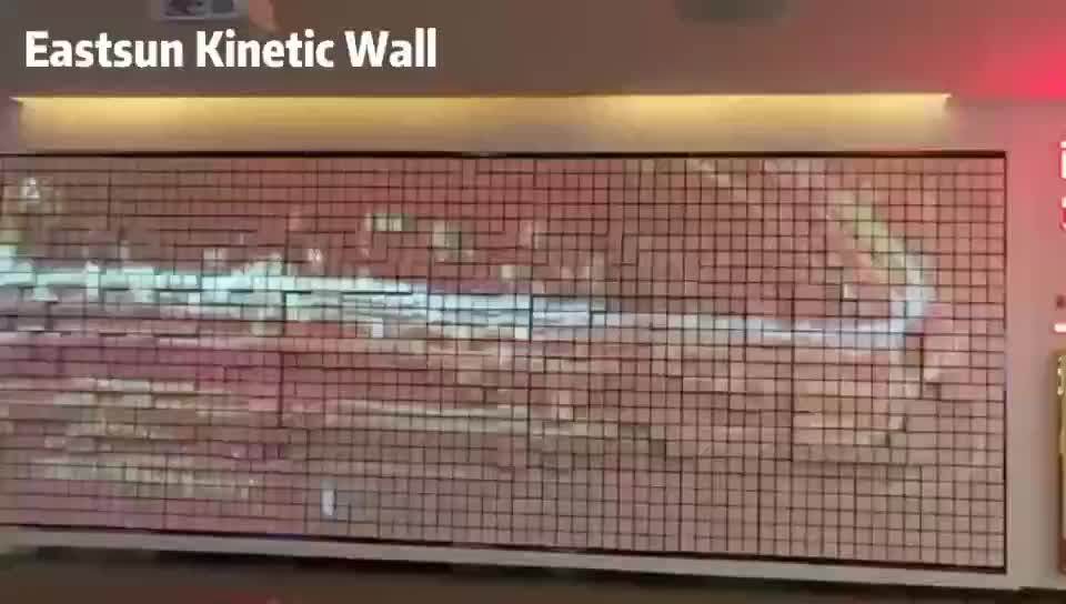 Kinetic Led Video Wall Kinetic Sculpture Magic Cube Led Matrix Wall 5x5 ...