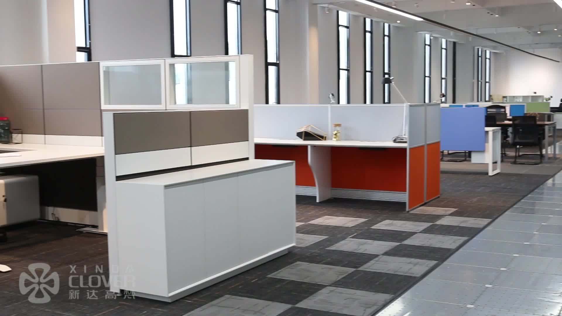 Cubicle Workstation Design Fabric Table High Quality Office Low ...