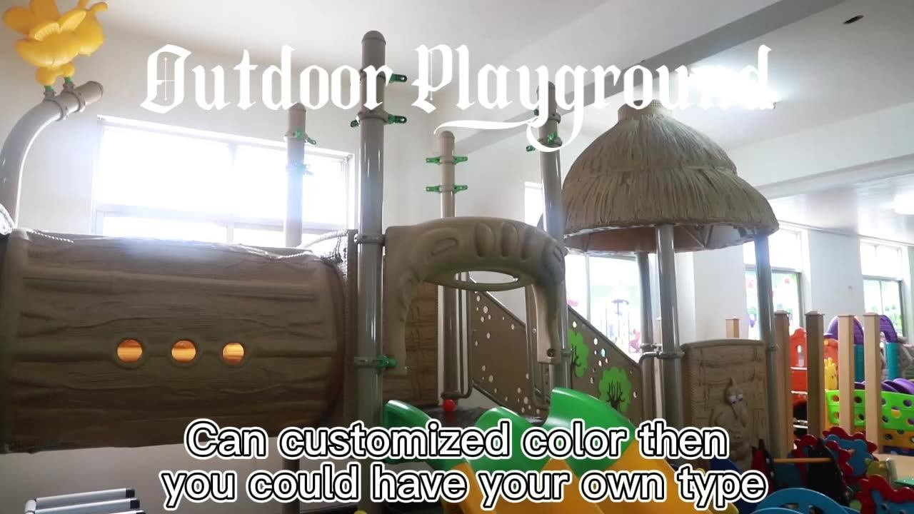 Hpl Preschool Playground Outdoor Playhouse For Kids Children Playing ...