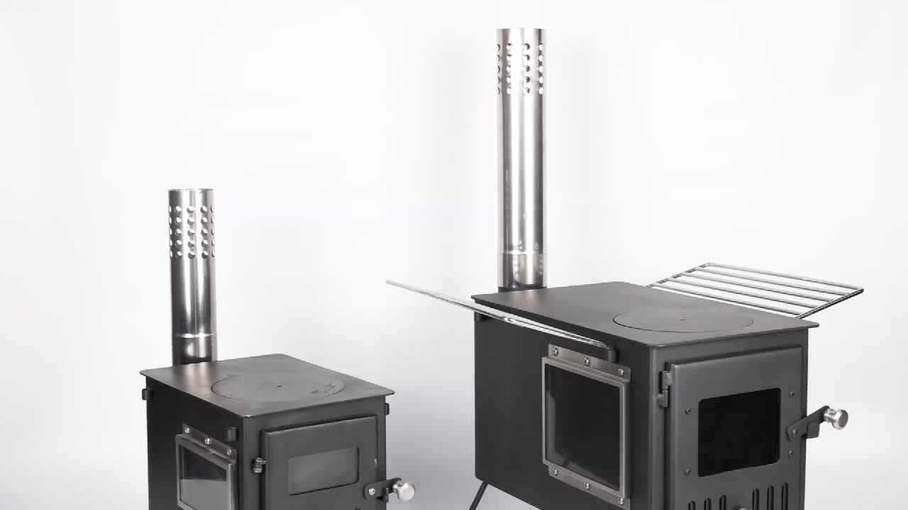 European Hot Sale Heating And Cooking Wood Burning Camping Stove - Buy ...