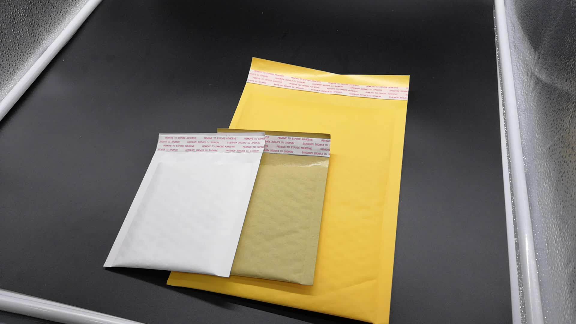 Customized Sizes Kraft A3 A4 A5 Padded Bubble Mailer Bags / Recycled ...