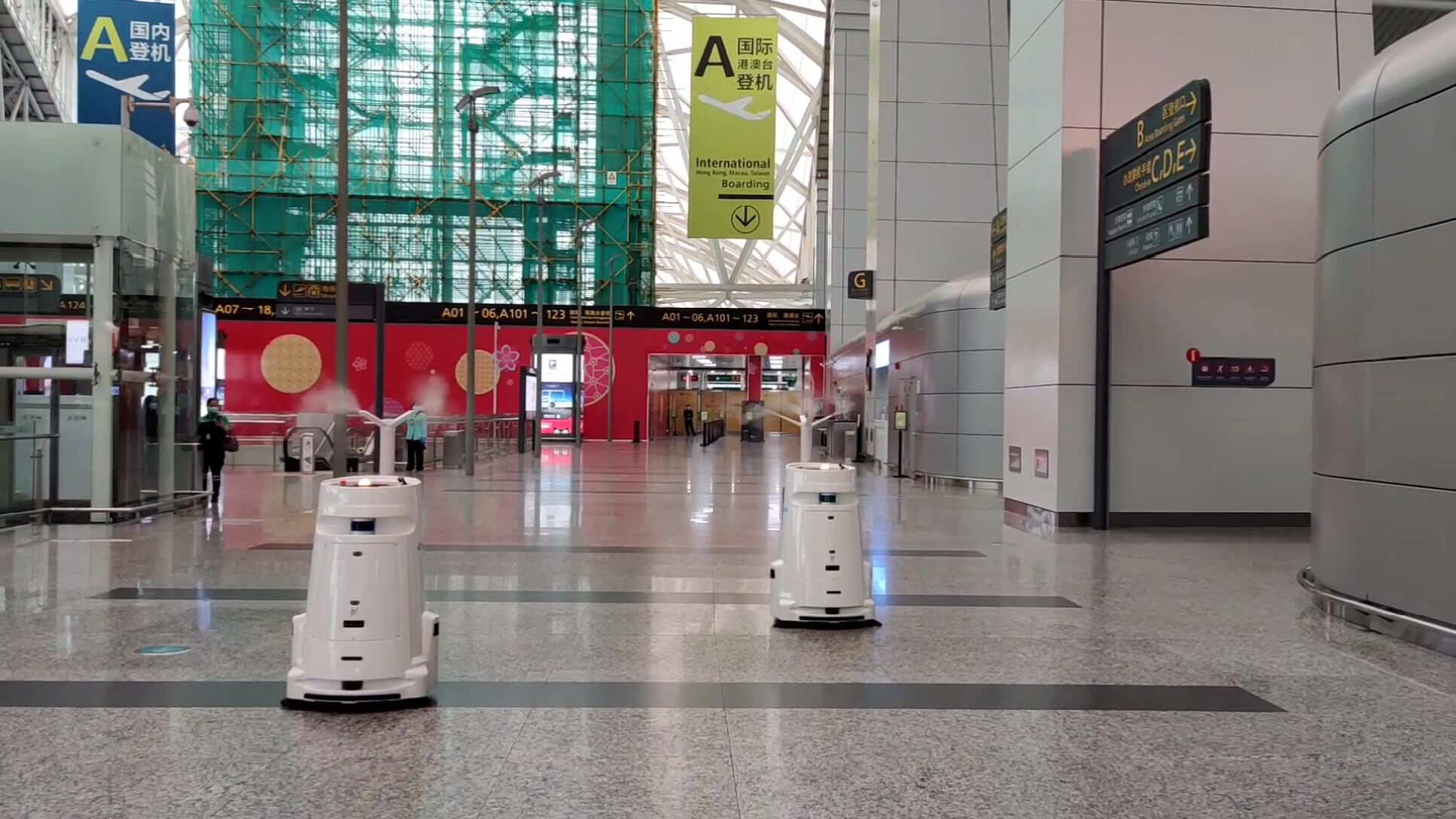 Ai Clean Sweeper And Disinfection Smart Spray Robot For Mall/office ...