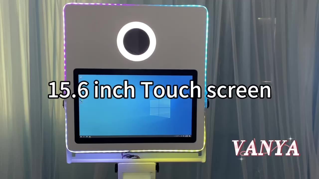 2024 New 15.6 Inches Selfie Photo Booth Box Shell Machine Pototouch ...