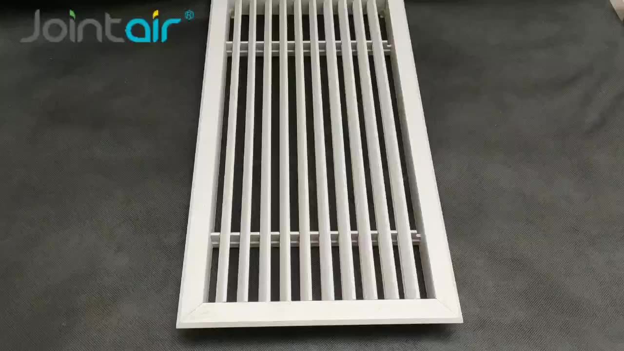 Hvac Wall Air Registers Supply Pvc Plastic 30 Degree Linear Bar Vent ...