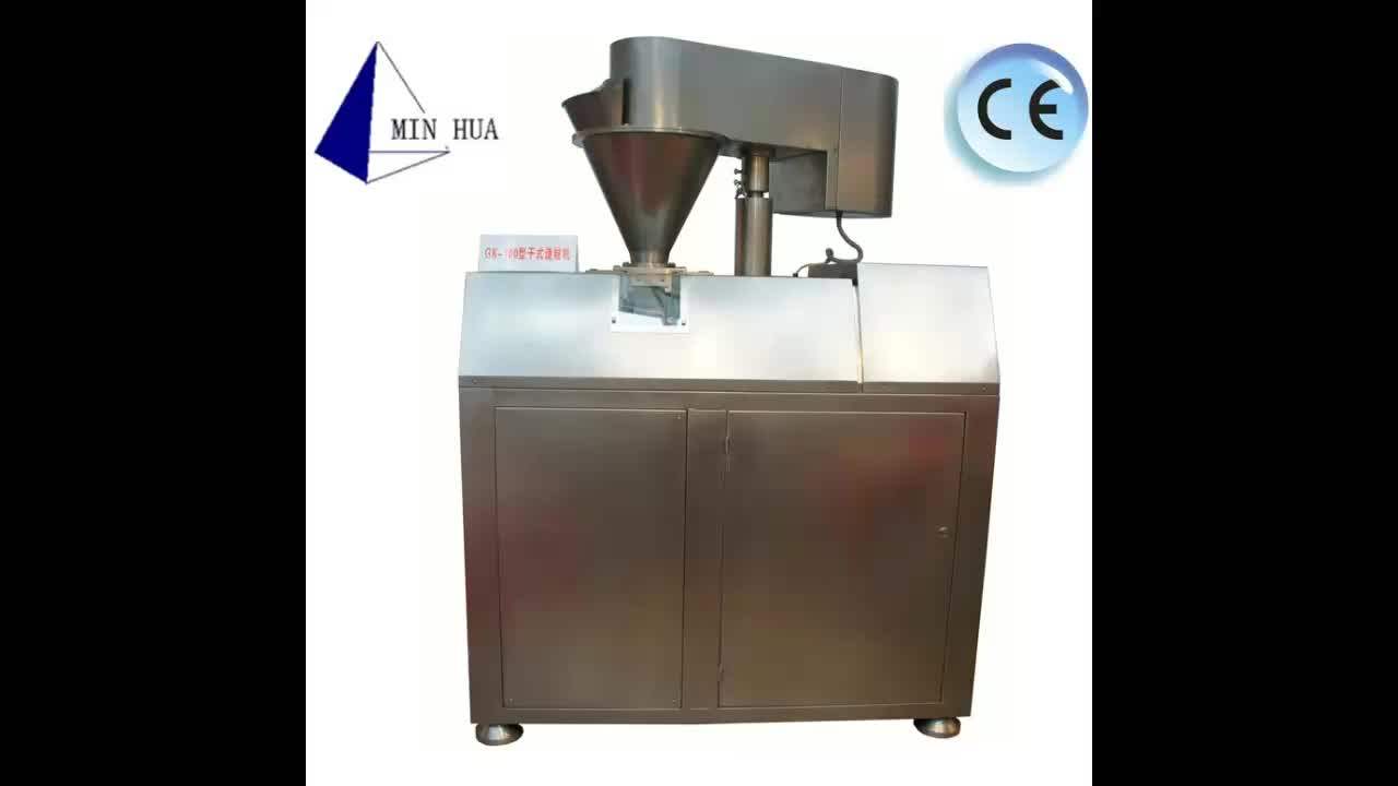 Gk-120 Pharmaceutical Roller Compactor For Dry Granulation Double ...