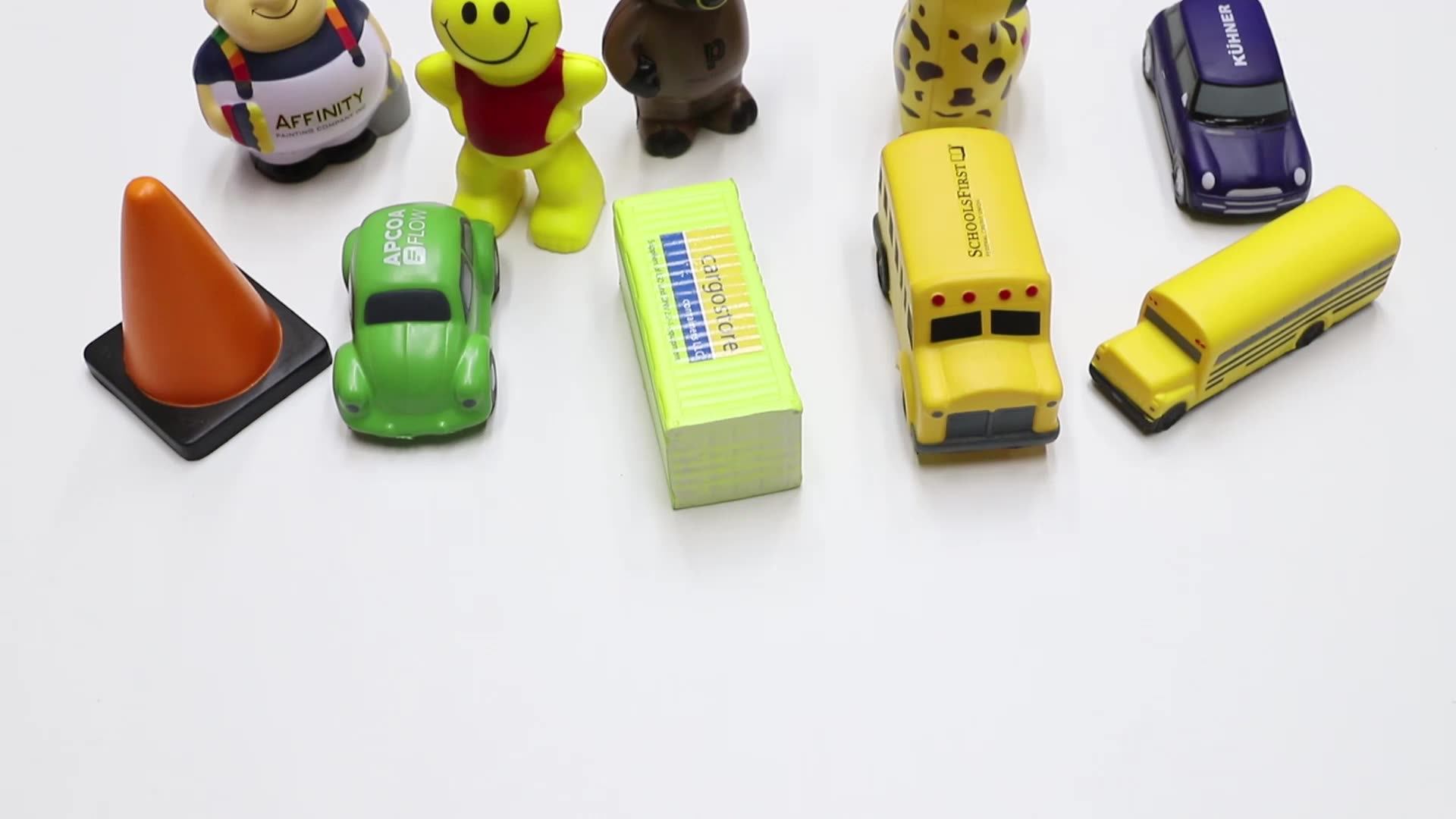 Pu Foam Train Shape Stress Ball Anti-stress Reliever Toy - Buy Train ...